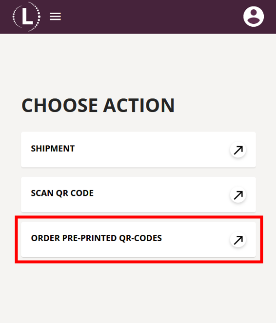 LogTrade Ship - Order QR-codes – Logtrade Support